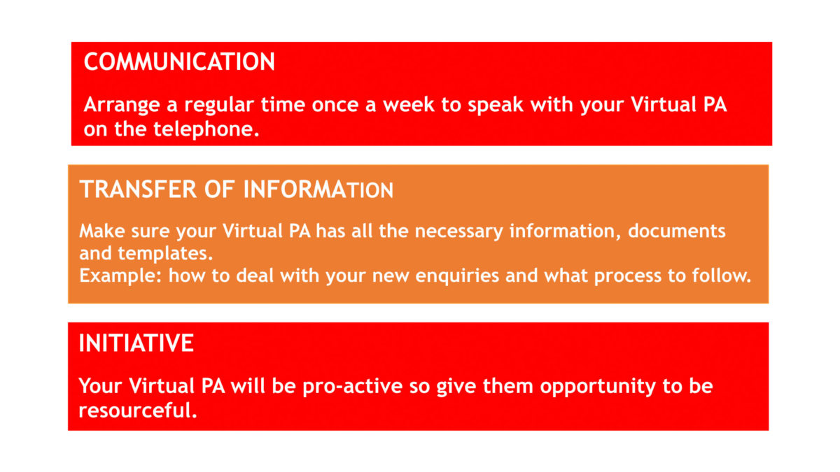 Examples of How We Work | Virtual Administration